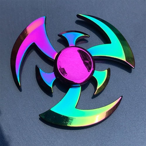 Fidget Spinner Fidget Finger Spinner Hand Focus Rainbow Finger Spinner ...