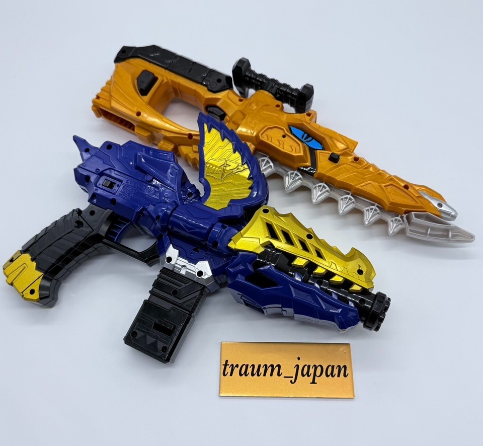 Power Rangers DX Gold Mosa Blade Blaster Morpher Set Dino Fury ...