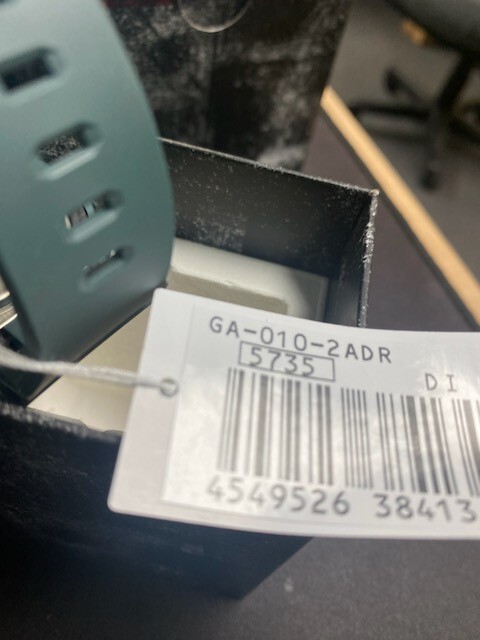 Casio G-Shock Analog-Digital 10 Year Battery Life Blue Watch GA010-2A ...