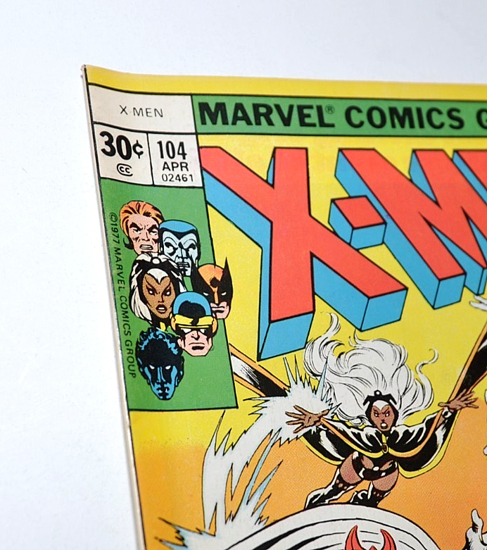 Uncanny X-MEN #104 (Marvel Comics, 1977) 1st Starjammers, Magneto ...