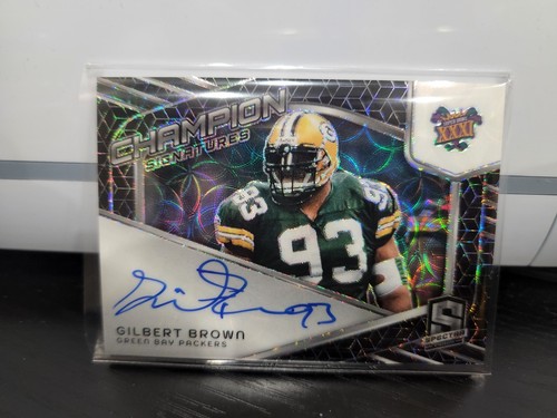 Gilbert Brown 2024 Champion Signatures Superbowl XXXI Auto 35/35 | eBay