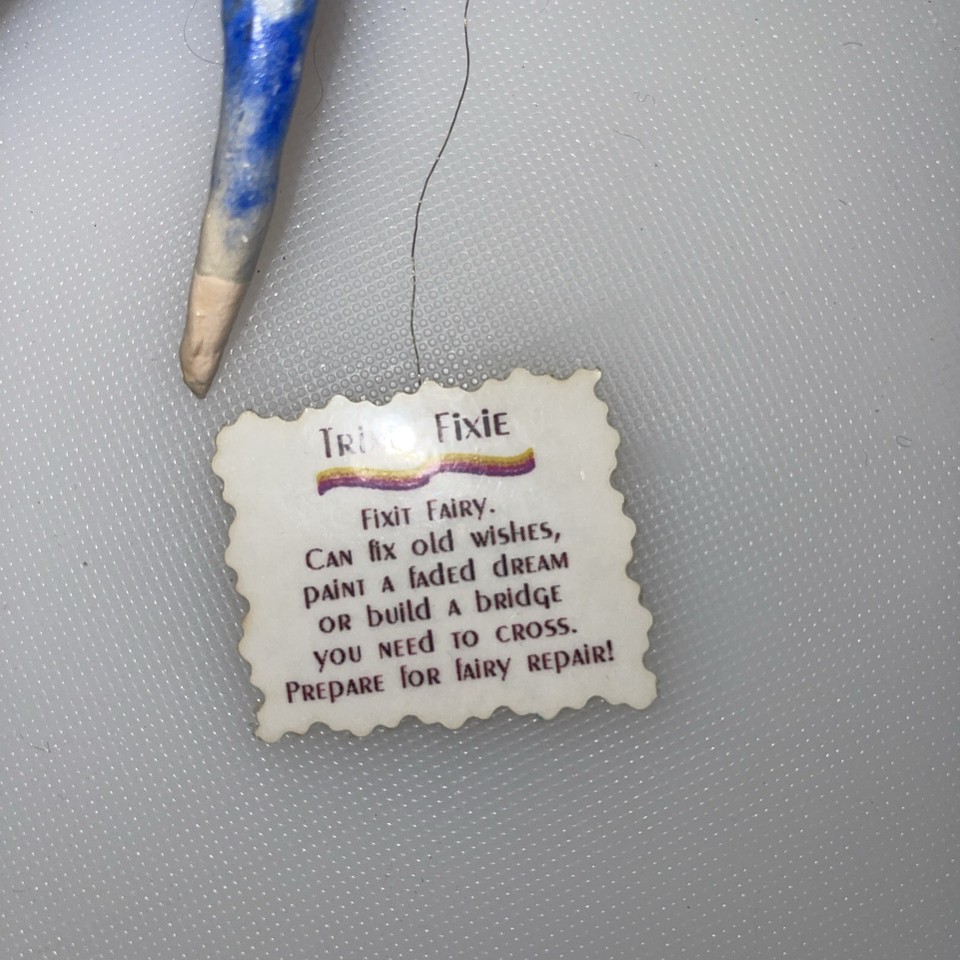 Jean Shackelford Paper Mache Plus Trixie Fixie DIY Fairy Hanging Doll ...