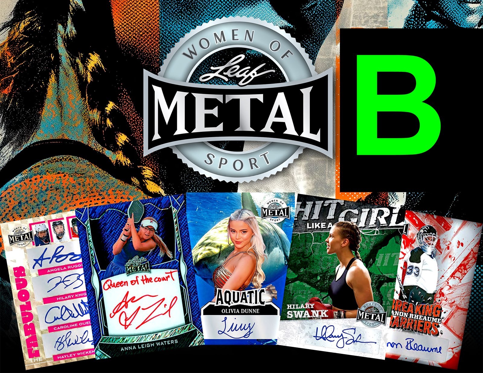 ANNIE BEARD 2025 Leaf METAL WOMEN OF SPORT 1 case 10 box break B | eBay