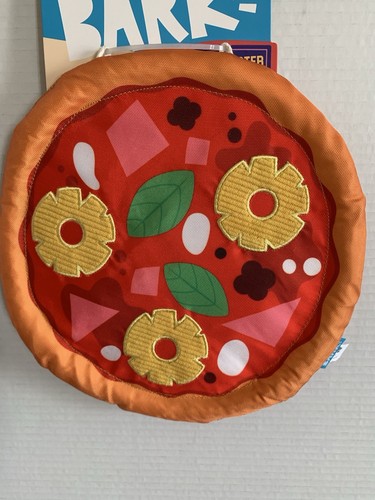 Dog Barkbox Toy- BARKBUSTER MOVIE NIGHT ( FLYING DISC PIZZA ) | eBay