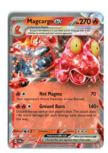 MAGCARGO EX 029/167 TWILIGHT MASQUERADE POKEMON TCG NM | eBay
