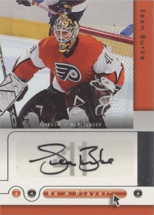 2005-06 Upper Deck Be a Player - Sp Signatures Sean Burke #SB (AU) for ...