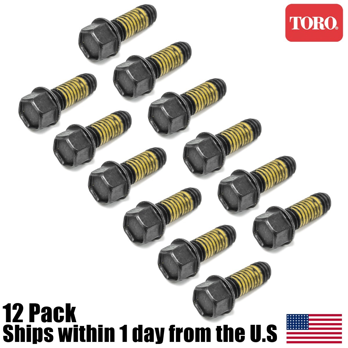 12PK Genuine OEM Toro Taptite Screw 95-1726 Lawn Boy Toro 20012 20110 ...