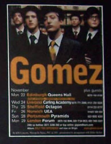Gomez Split the Difference 2004 Small Poster Type Ad, Advert Lot (3 Variations) | eBay