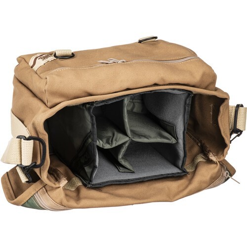 New Domke F-6 Canvas Camera Bag, Sand Fits SLR Camera with 2-3 Lens Kit ...