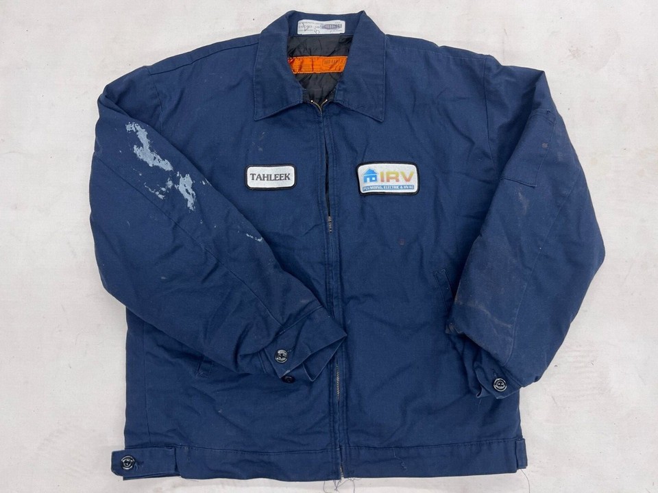 "Grade B" perma-lined Work Jackets - Red Kap Used Uniform | eBay