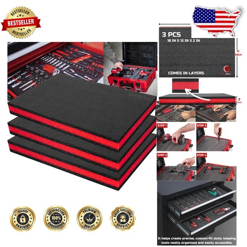 Customizable Toolbox Foam Insert Sheets – Protect & Organize Tools ...