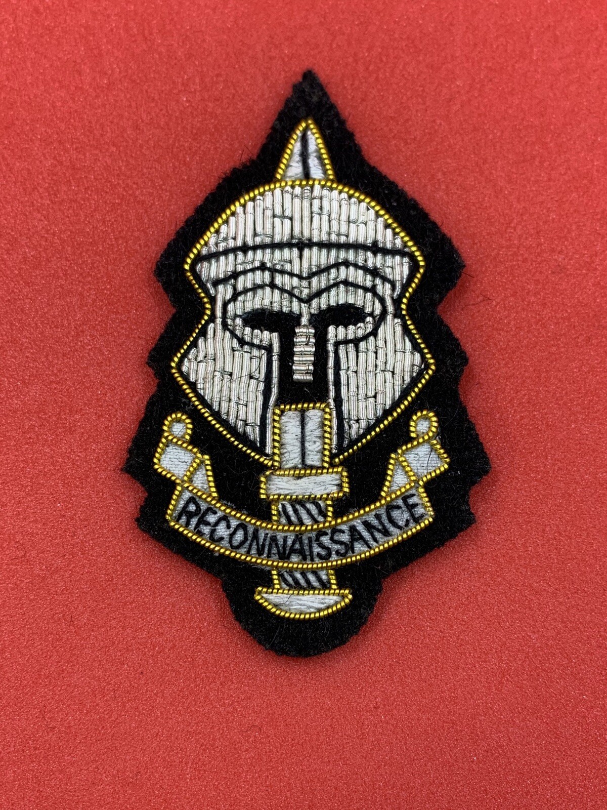 Special Reconnaissance Regiment Bullion Wire Beret Badge SRR British ...