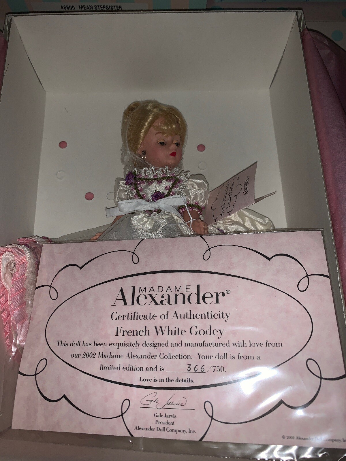 Madame Alexander 10 in Doll "French White Godey" Limited Edition 151/ ...