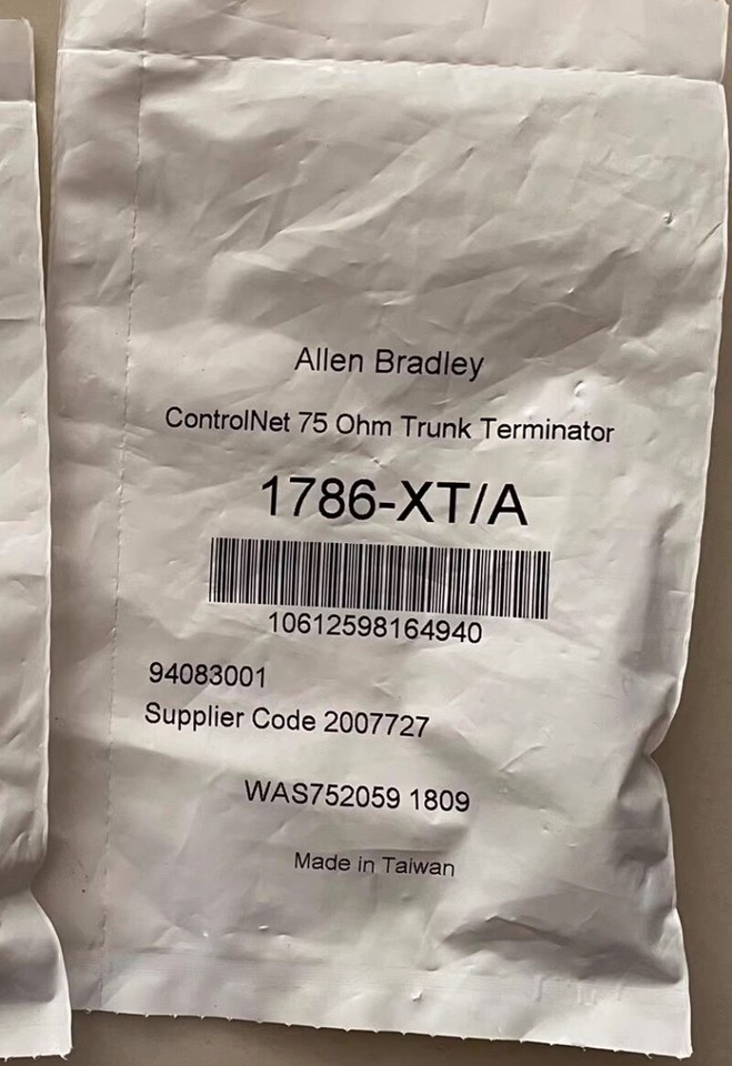 1786-XT Allen Bradley 1786XT ControlNet 75 Ohm Trunk Terminator | eBay