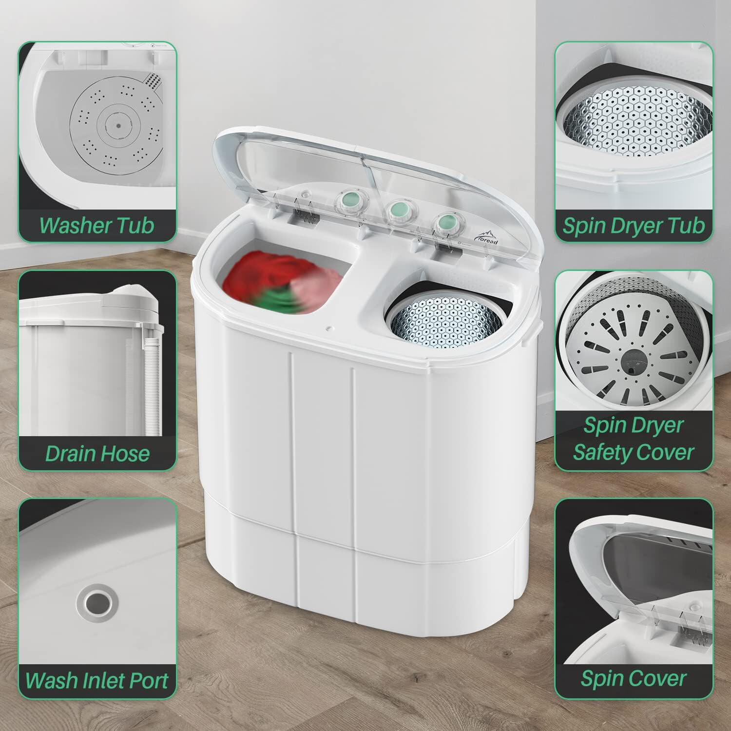 Unbranded Washer & Dryer Mini Washing Machine for sale online | eBay