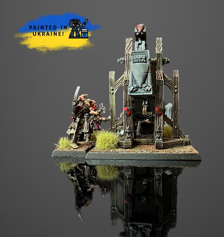 Bretonnia Field Trebuchet (Metal model) | eBay