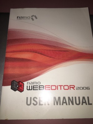 namo web editor 2006 user manuel | eBay Australia