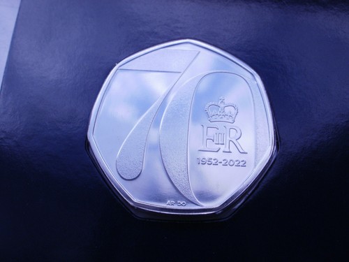 2022 50p Coin BUNC NEW Queens 70th Platinum Jubilee.. edition 50p | eBay UK