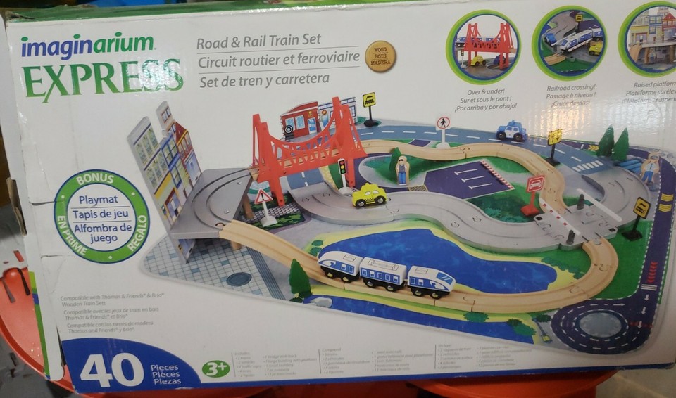 Imaginarium Express Road And Rail Train Set | eBay