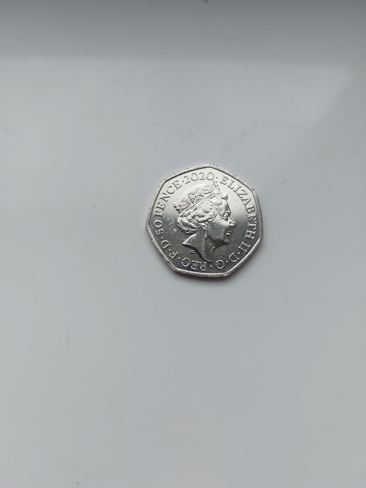 Very Rare 50p Coin Brexit *Peace, Prosperity, & Friendship With All ...