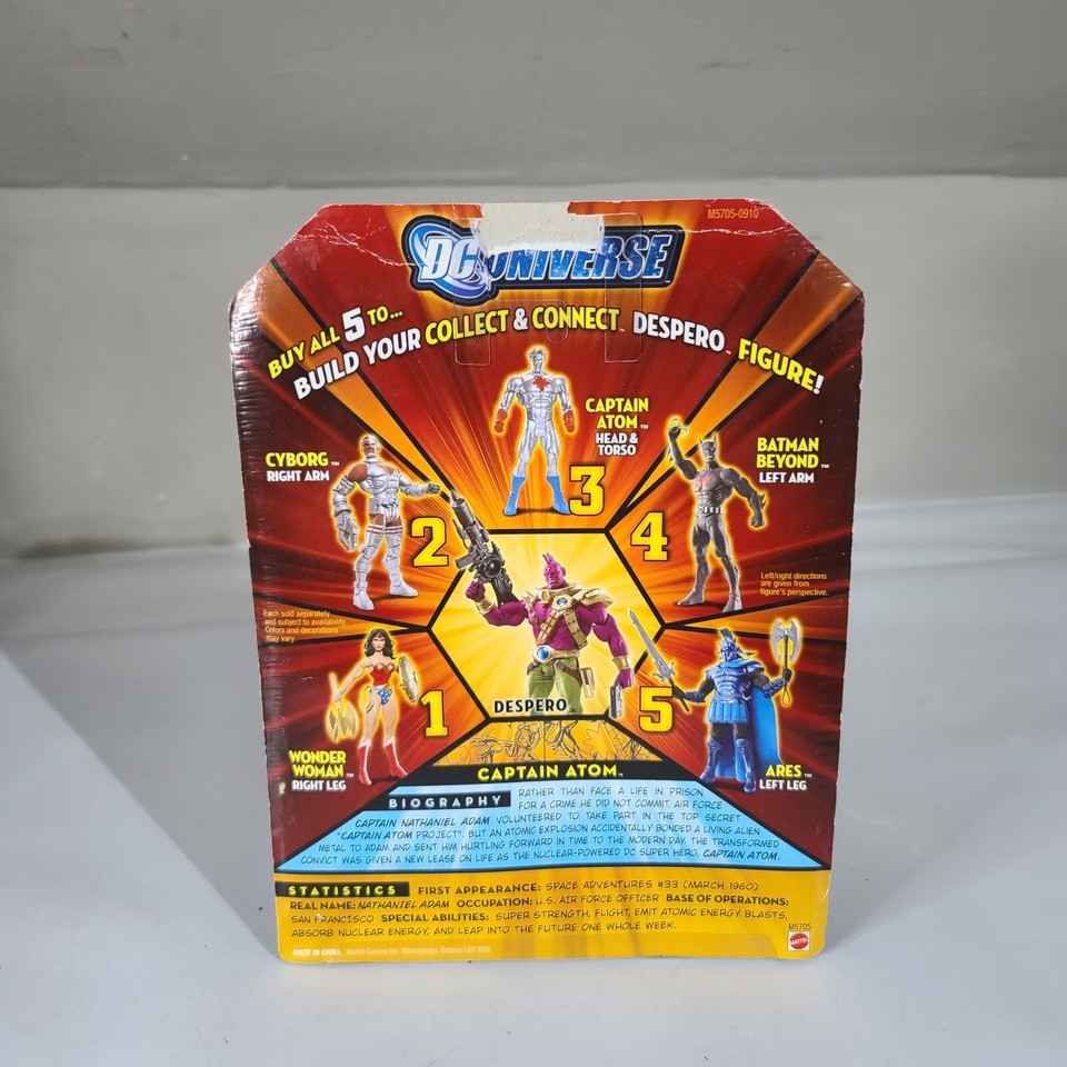 DC Universe Classics Captain Atom Gold Variant Wave 4 Figure 3 Despero ...