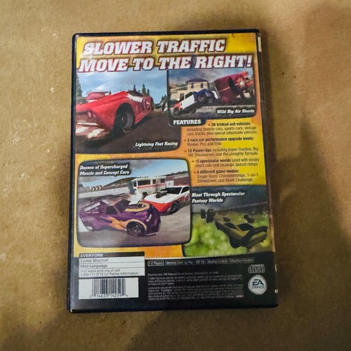Playstation 2 PS2 Rumble Racing EA Games Video Game includes Manual ...