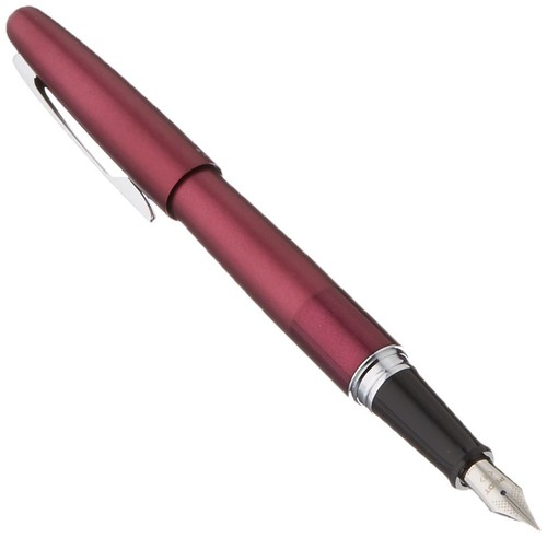 Pilot Cocoon Fountain Pen Medium Nib Bordeaux Body FCO-3SR-BO-M | eBay