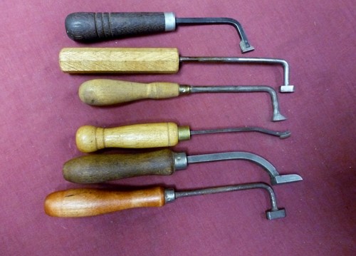 6 Vintage Gun Stock Checkering Tools Various Makers | eBay