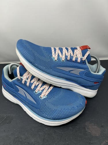 Altra Mens Escalante 3 Blue Trail Running Shoes Size 9 Foot Shaped ...