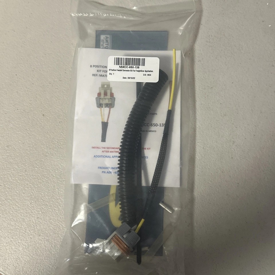 NEW Alliance/Cromiance ABP N54-CC-650-135, 8 Pos Female Conn Kit | eBay