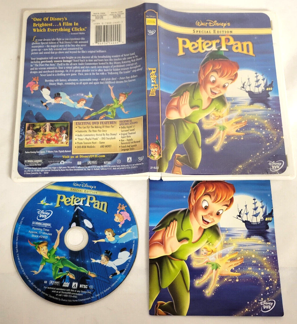 Peter Pan Dvd Menu