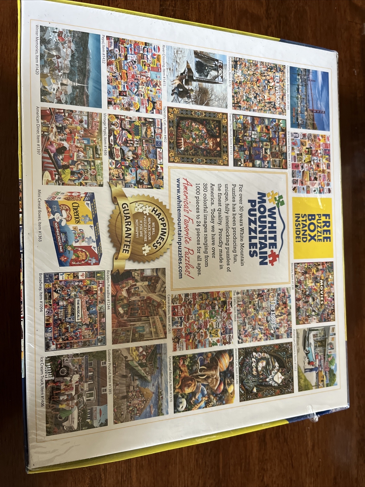 White Mountain #1505 Great Old Ads 100piece Jigsaw Puzzle for sale ...