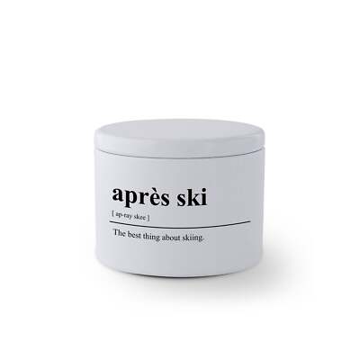 Apres Ski Definition Travel Candle | eBay