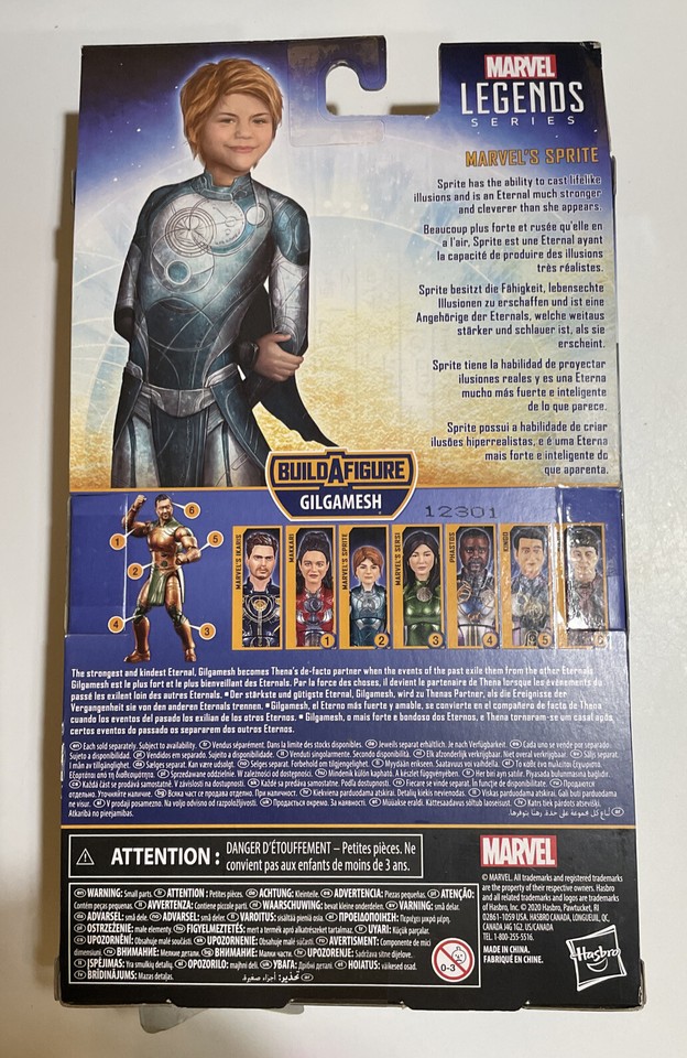 Marvel Legends Eternals MCU SPRITE 6in Figure BAF Gilgamesh | eBay