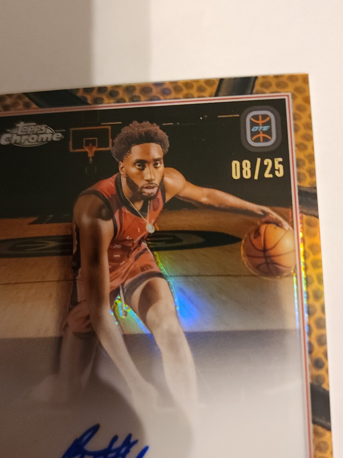 2022-23 Topps Chrome OTE Ryan Bewley Auto # 8/25 CA- RB1 EXCELLENT CARD ...