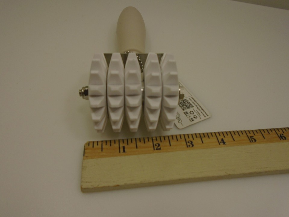 Heavy Duty Poly Bladed Rolling Spikes Dough Docker Aerator Pizza Pie ...