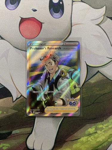 Pokémon TCG Professor's Research Pokemon GO 078/078 Holo Rare | eBay