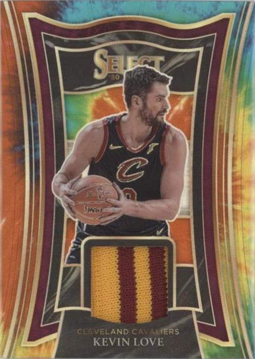 2020-21 Panini Select - Selective Swatches Kevin Love #SS-KLV Tie-Dye ...