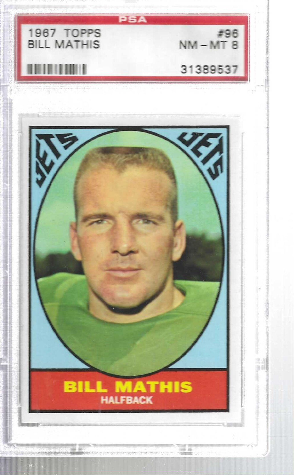 1967 Topps #96 Bill Mathis PSA 8 | eBay