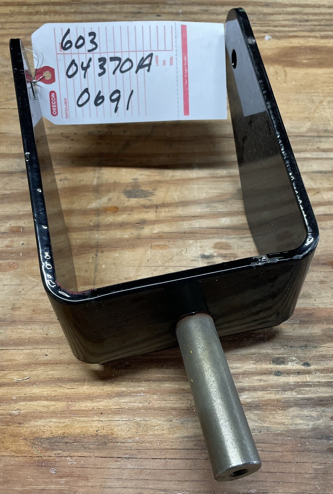 Zero Turn Caster Yolk Assembly (Black) 603-04370A-0691 | eBay