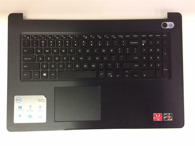 OEM DELL 04YJT INSPIRON 5570 5575 PALMREST KEYBOARD TOUCHPAD PWR BUTTON ...