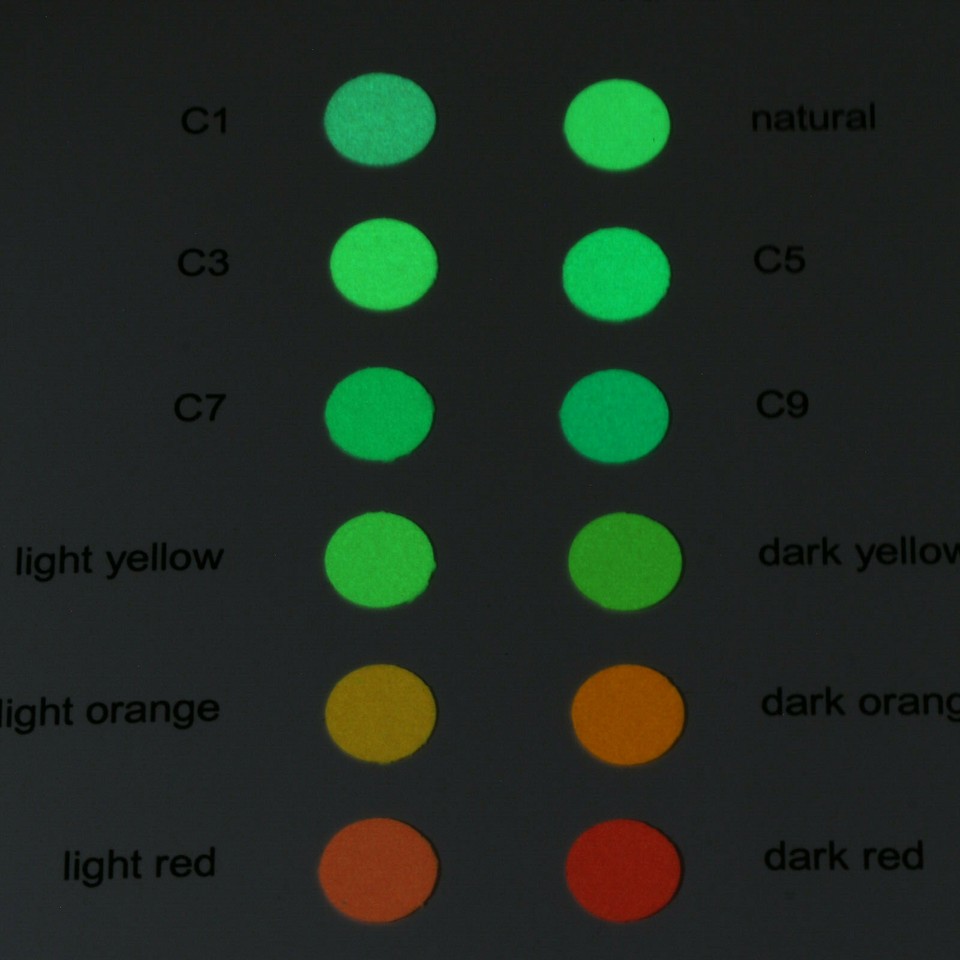 Swiss Luminova DIY KIT, luminous powder watch hands dials lume C1 C3 C5 ...