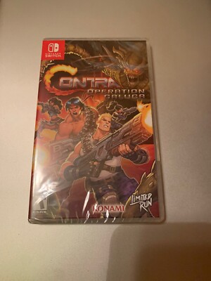 CONTRA: OPERATION GALUGA Brand New NINTENDO SWITCH Game Limited Run ...