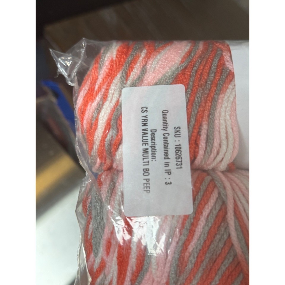 Craft Smart Acrylic Yarn Fair Solid Multi Yarn, 3 Skeins 252 yards each ...