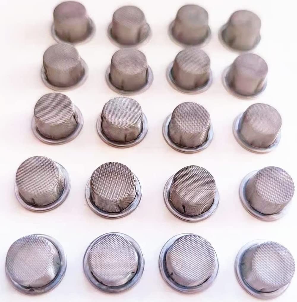 20 Pack Stainless Steel Pipe Screens 1/2 inch Metal Bowl Screen for ...
