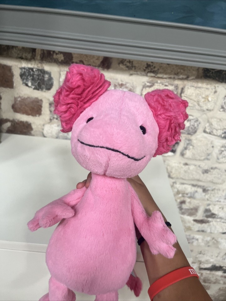 Jellycat London Pink Alice Axolotl Plush Stuffed Animal 13" Amphibian ...