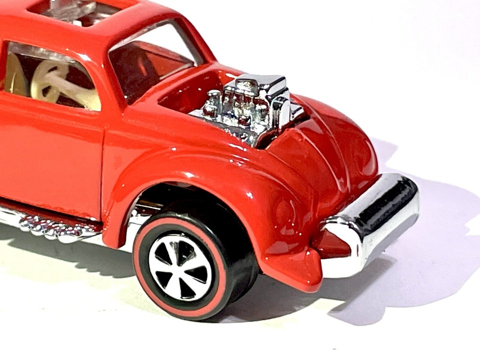 Hot Wheels “CUSTOM MADE” GLOSS RED REDLINE EVIL WEEVIL - Vw, Bug ...