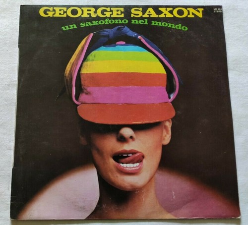George Saxon LP A Saxophone IN The World 33 RPM Italy 1970 Joker SM3049 ...