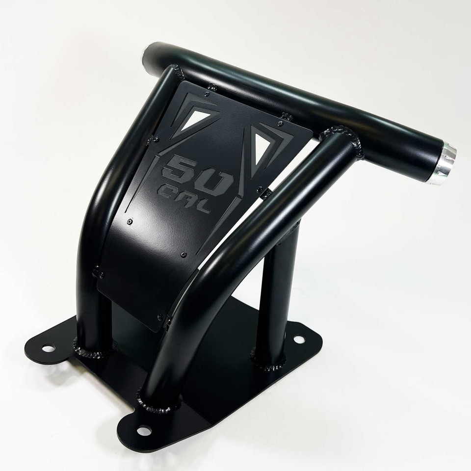 50 Caliber Racing Polaris RZR Pro R USA Made Front Bumper Raw/Black w ...