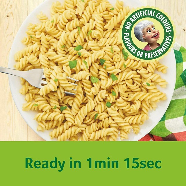 Dolmio Pasta Twists Microwave Fusili pasta Bulk Multipack 6 x 200g for ...